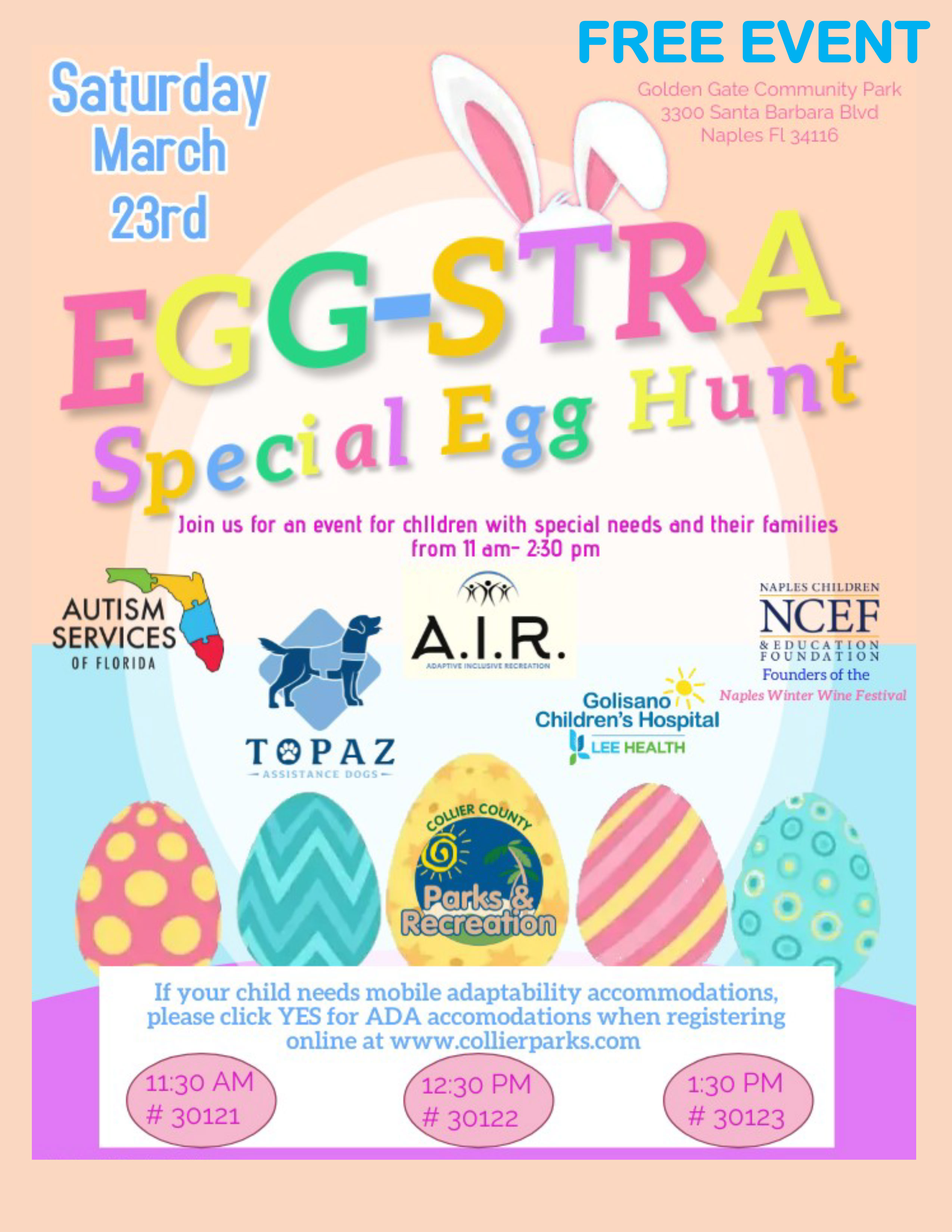 Upcoming Events | Collier County Parks & Recreation